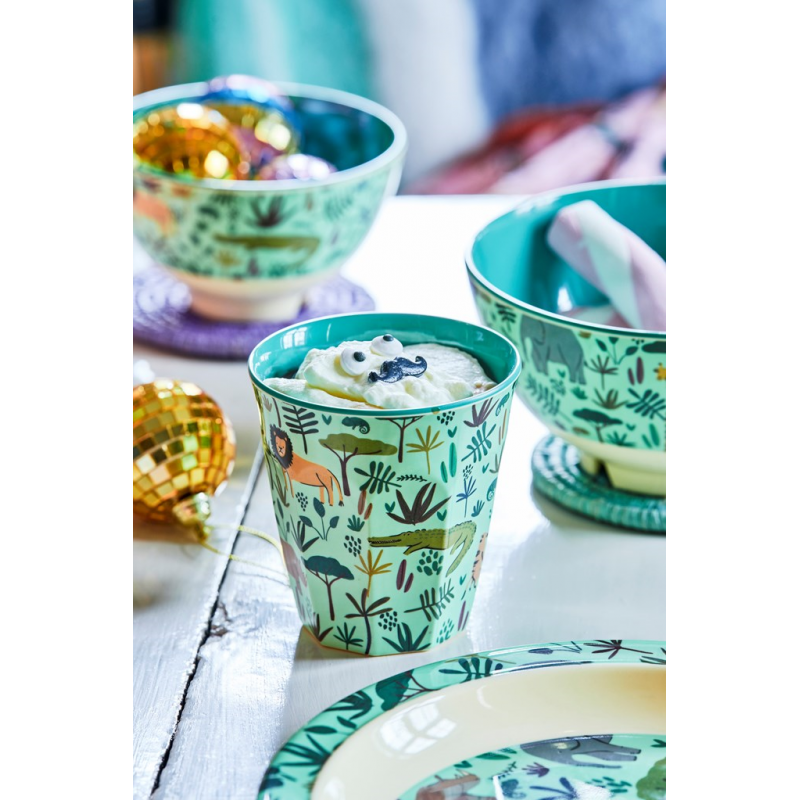 Rice Melamine Plate Jungle Green kopen?